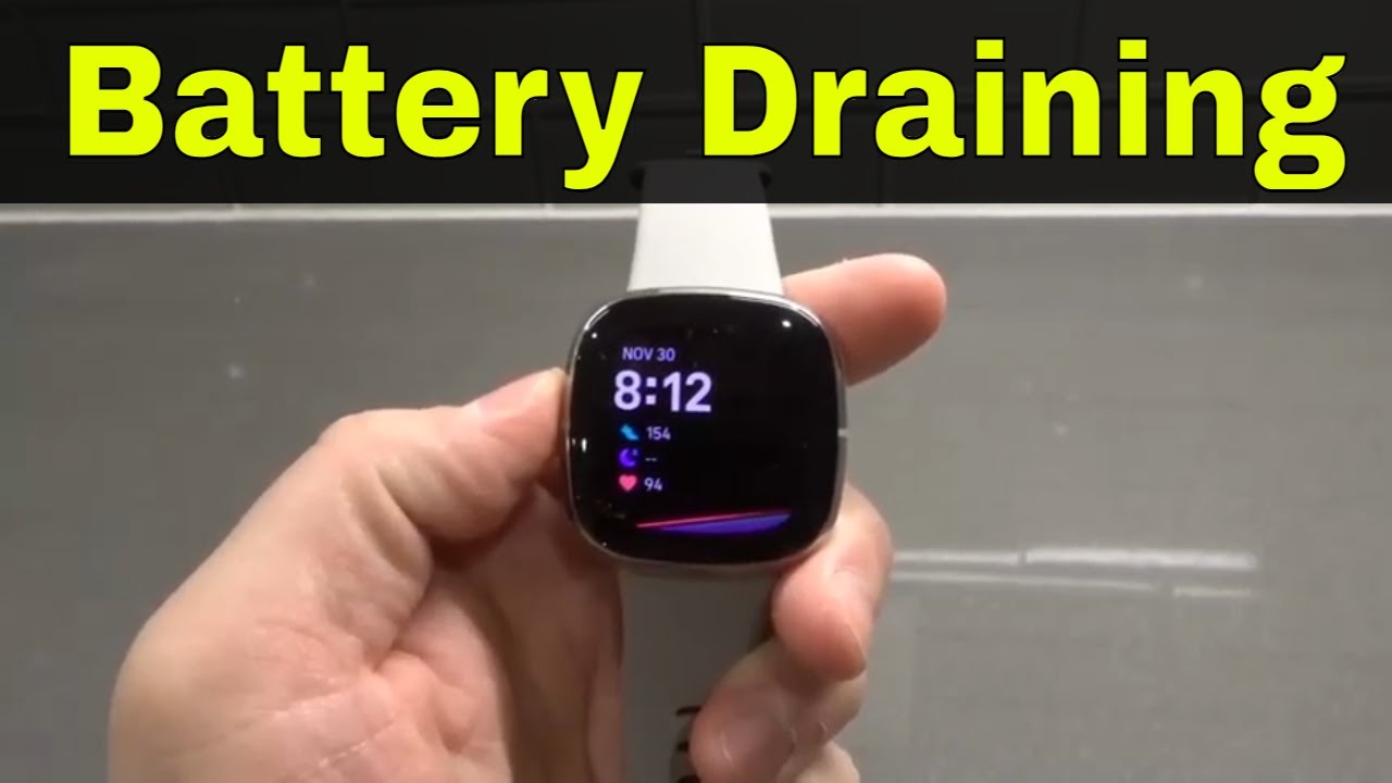 Fitbit Sense Battery Draining Too Fast-Easy Fixes To Try First