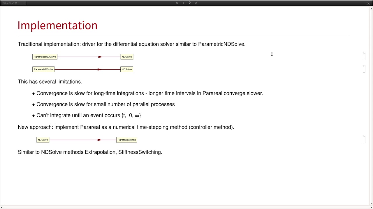Parallelizing NDSolve