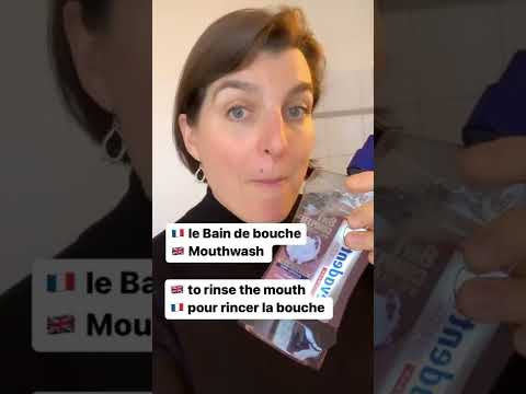Learn French in the bathroom #learnfrench #learningfrench #frenchforbeginners