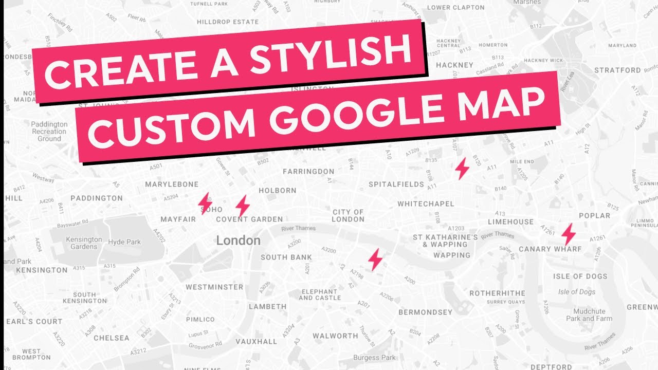 Build a Stylish Custom Google Map With The Google Maps API