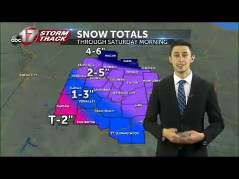Tracking an incoming winter storm for Central Missouri