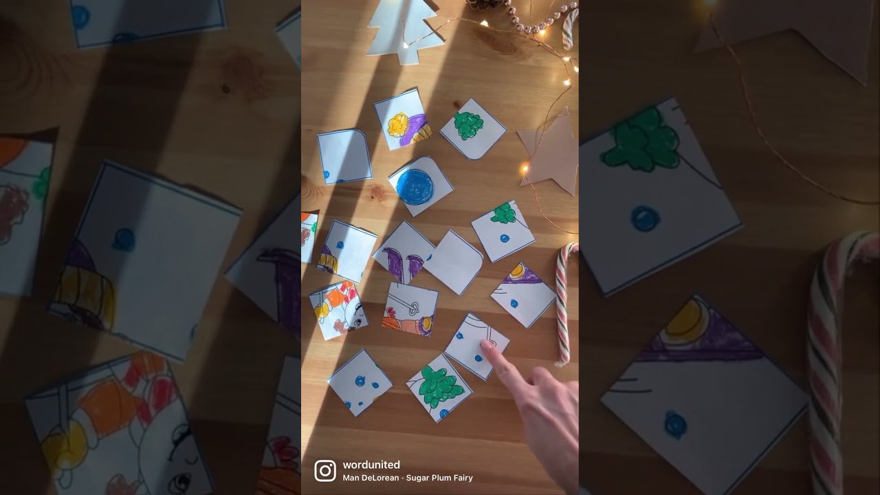 Winter Colouring Sheet and Jigsaw