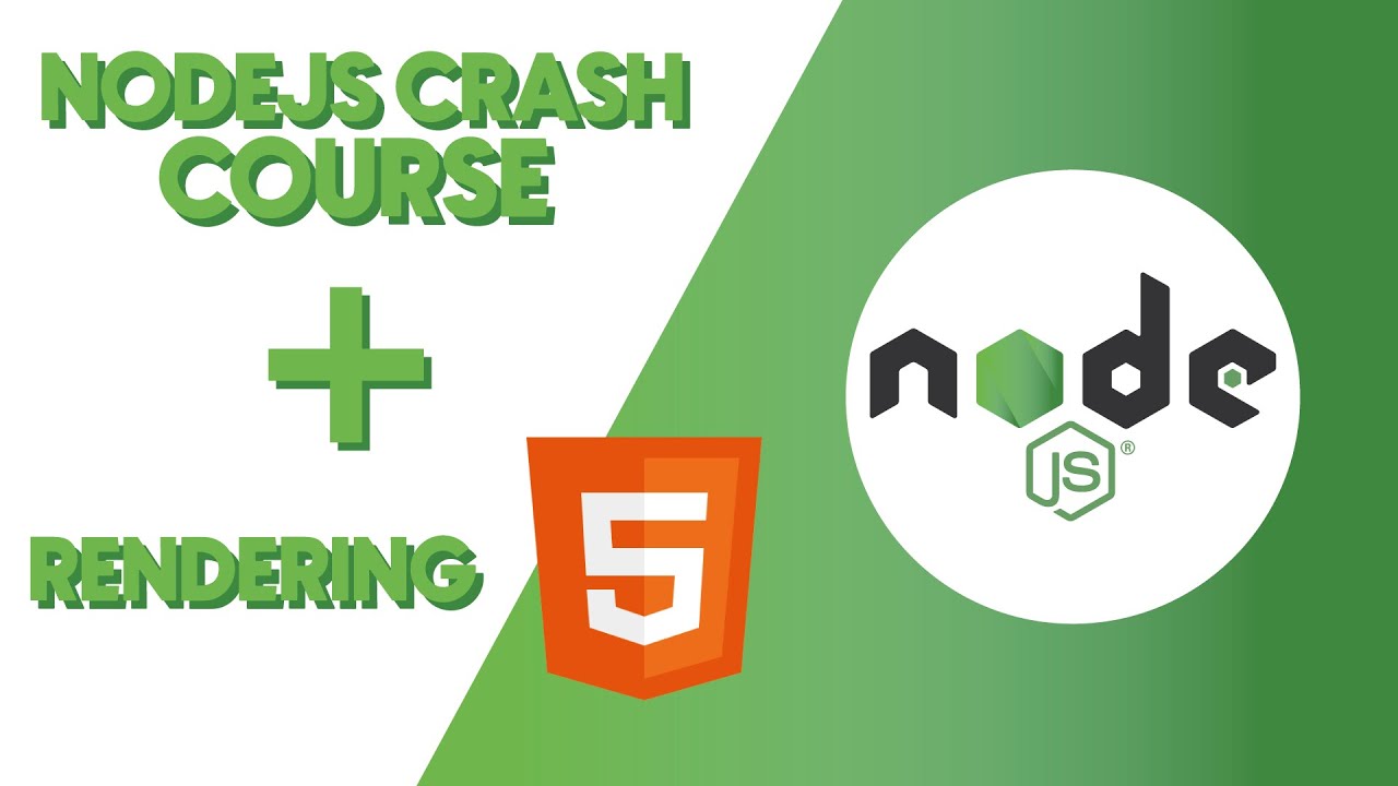 NODE JS CRASH COURSE | Render HTML only using NodeJS