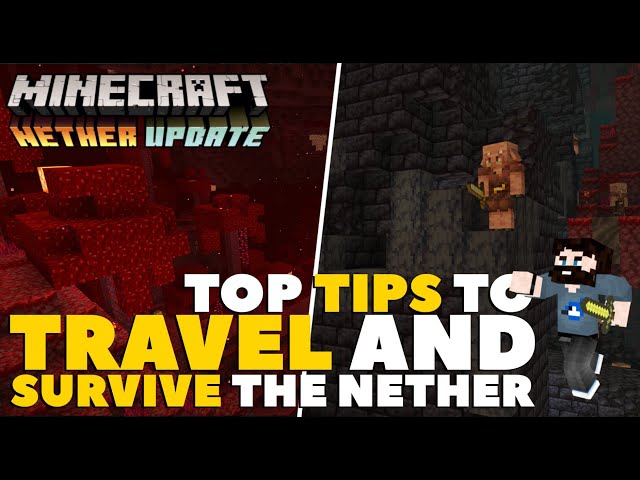 Minecraft how to easily travel in the Nether