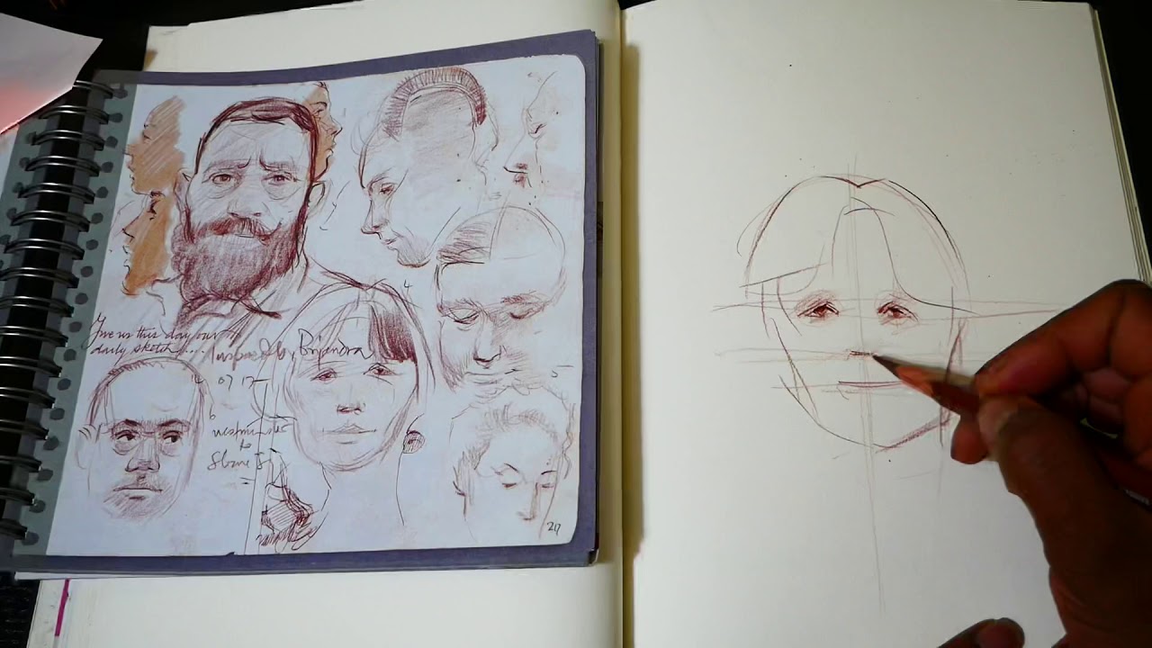 ADDICTIVE SKETCHING DAY 14 with Adebanji Alade
