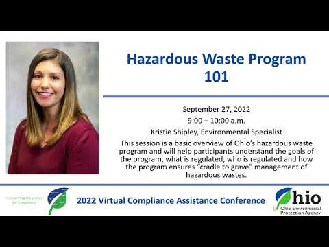 2022 VCAC - DERR 101: Hazardous Waste Program 101