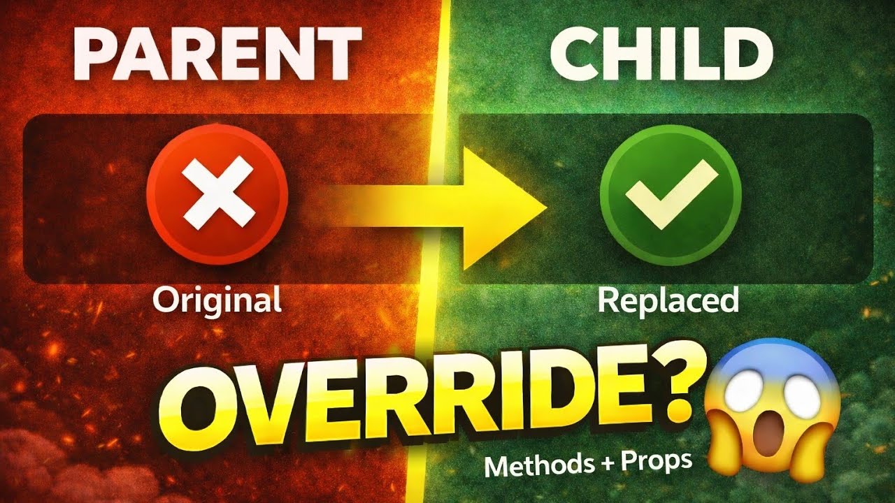 PHP OOP Overriding Explained (Methods + Properties)