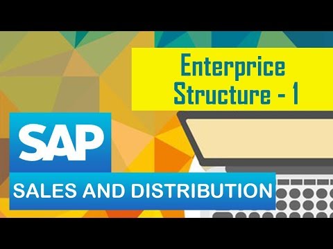 SAP SD | Configuration & definition of Enterprise structure | Enterprise Structure | Part 1