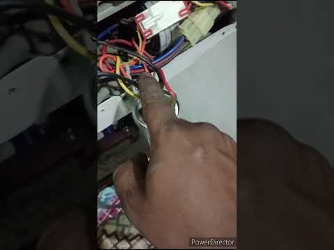 LG ac capacitor connection #youtubeshort #lgaccapacitor #caacitorconnection #acrepair