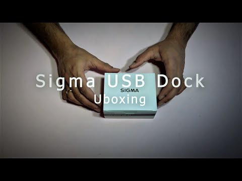Sigma USB Dock UD-01 Canon EF Mount - Unboxing