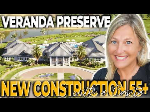 Port St Lucie FL 55 Plus New Homes with Casita | Veranda Preserve Ideal for Multigenerational Living