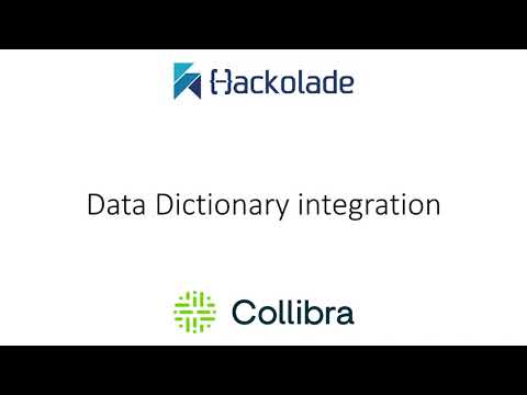 Integration of Hackolade Studio data models with Collibra Data ...