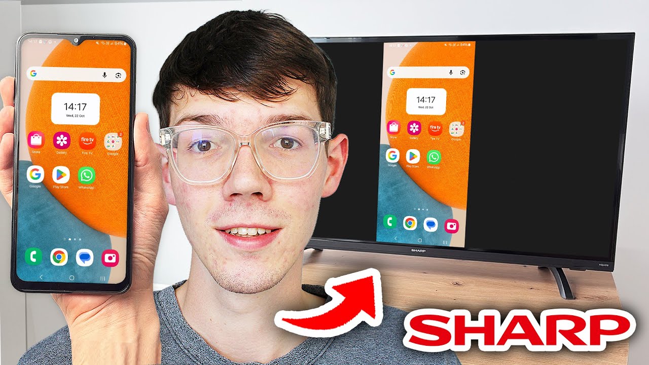 How To Screen Mirror On Sharp Smart TV - Step By Step