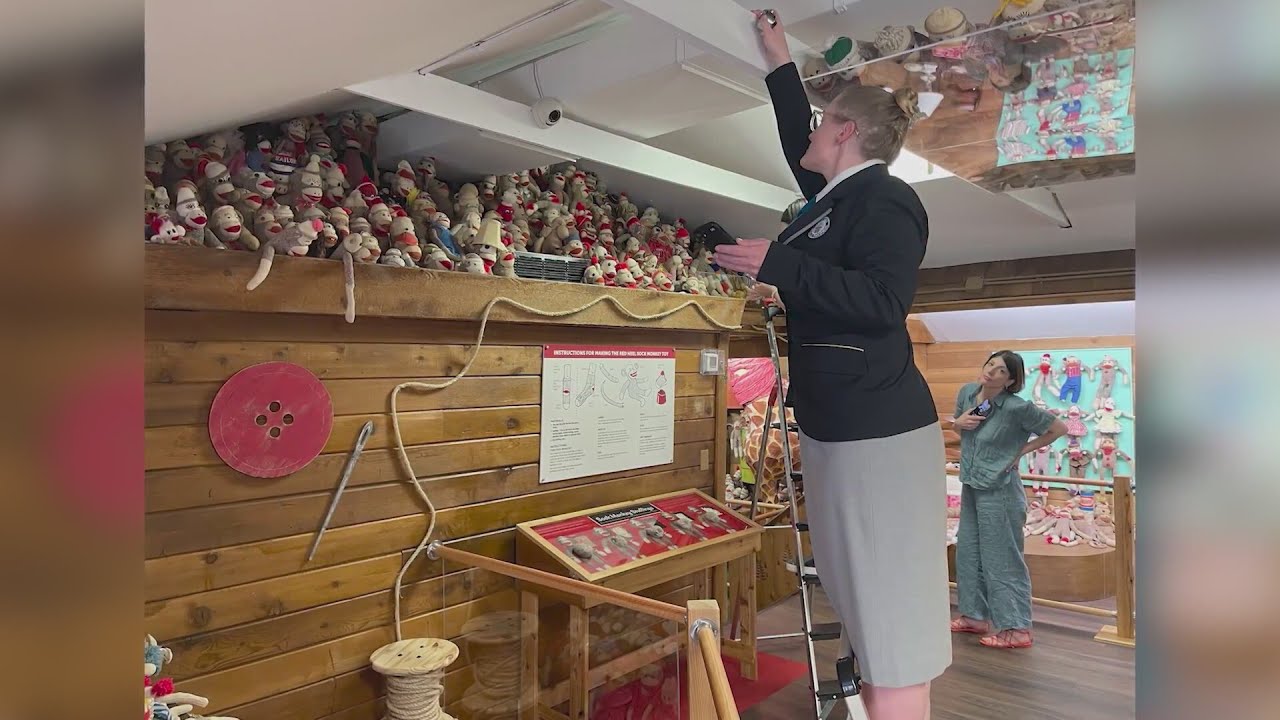 Illinois sock monkey museum sets world record