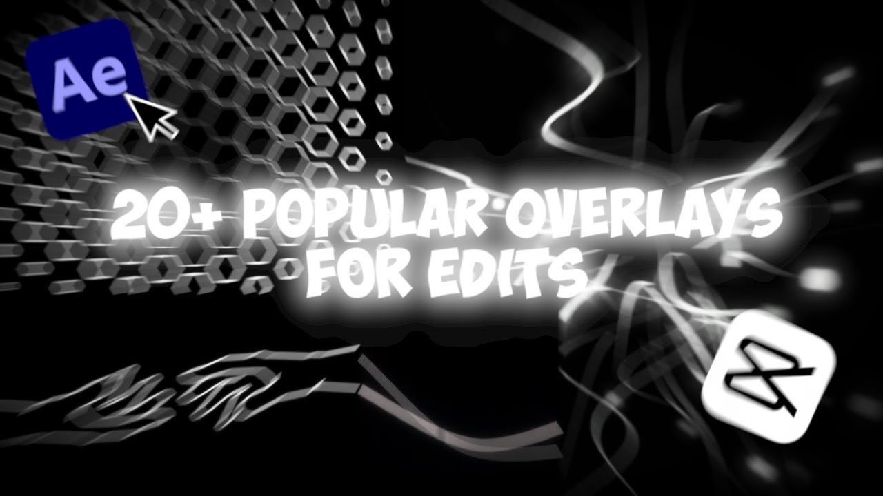 20+ Popular Overlays for editing + MEGA LINK