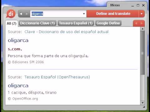 Definición de oligarca