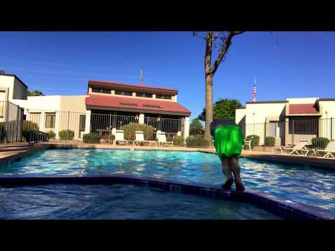 Warm 77° Weather in Mesa, Arizona today during Winter Storm Grayson back east