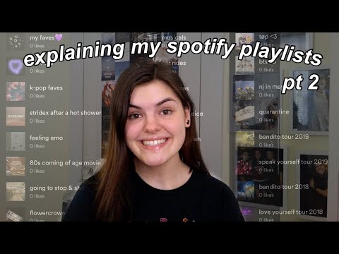 explaining my spotify playlists part 2