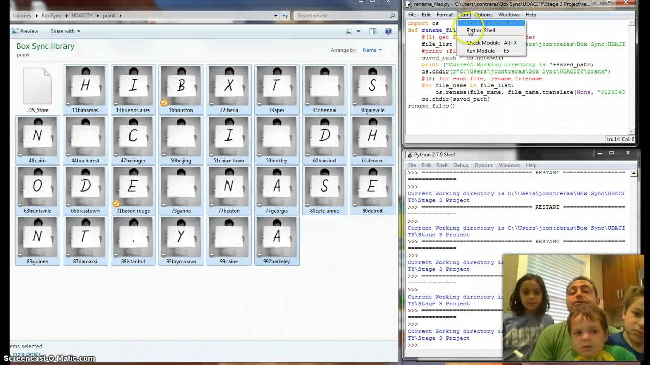 Udacity Project 3 Secret Message Decoder