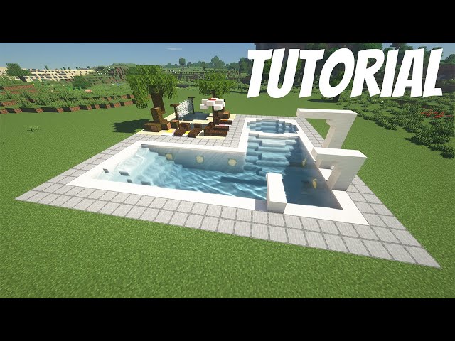 7 best Minecraft swimming pool designs