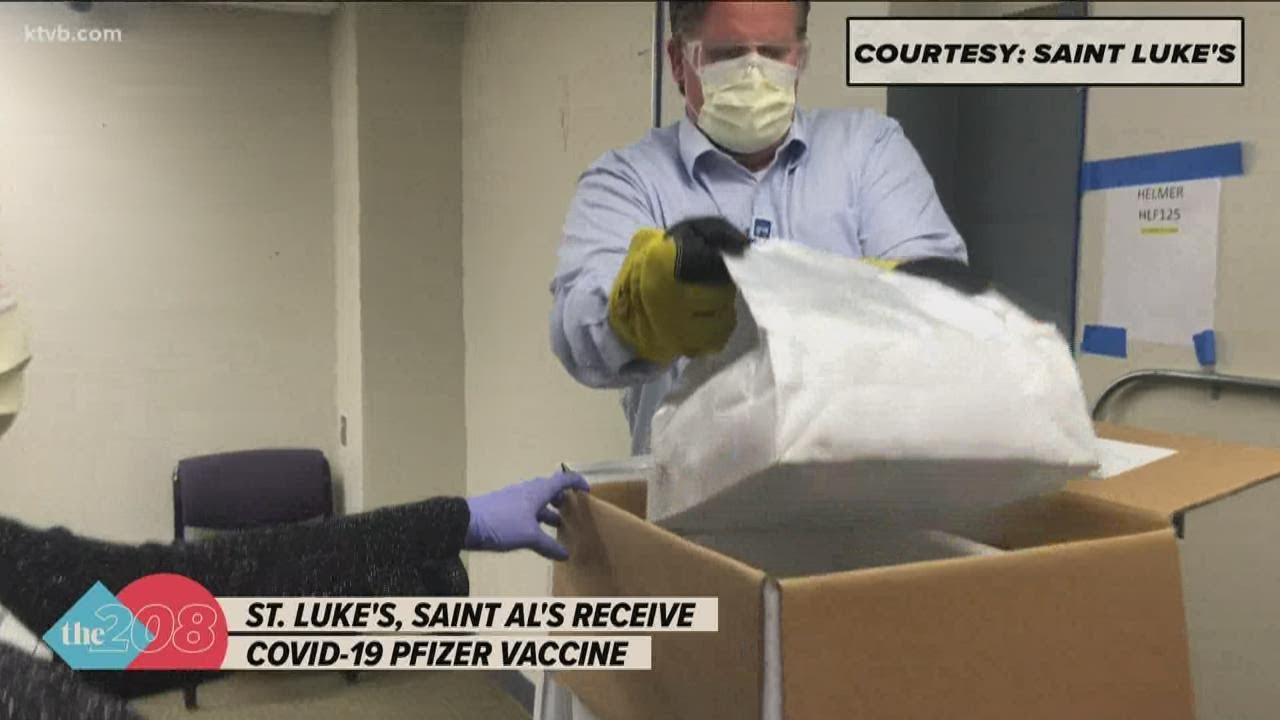 St. Luke's, Saint Alphonsus receive COVID-19 Pfizer vaccine