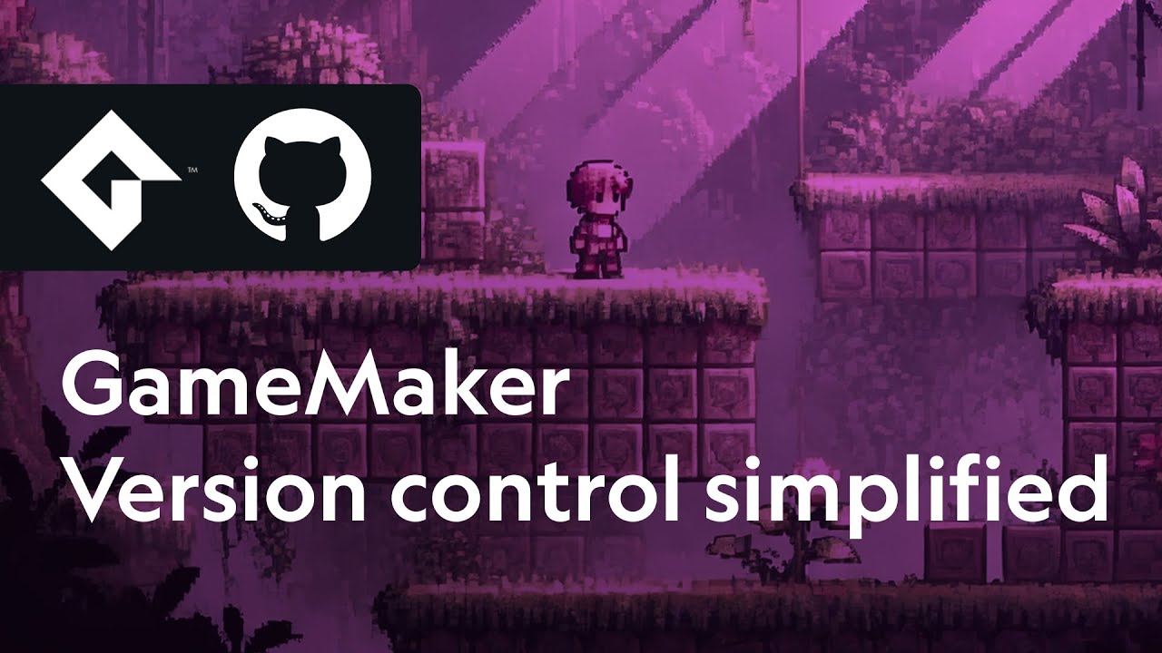 How to use version control for GameMaker with GitHub
