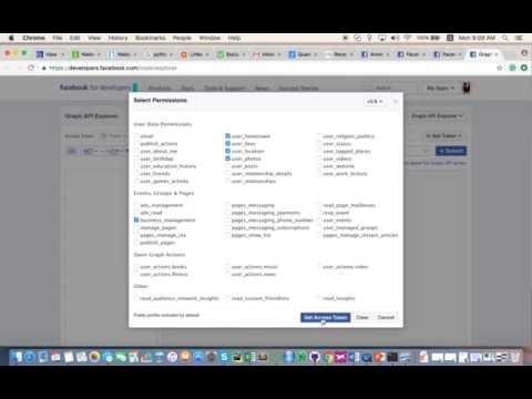 How to use Facebook developer #Demo