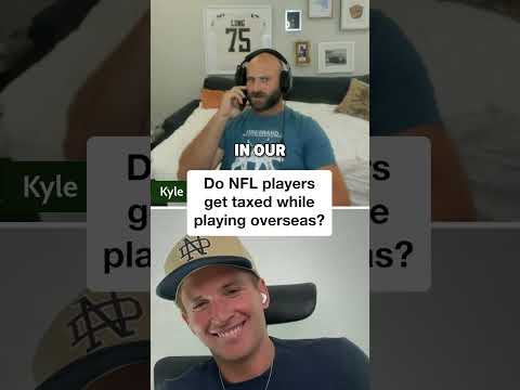 Do Foreign Countries Tax NFL Players In International Games? #shorts
