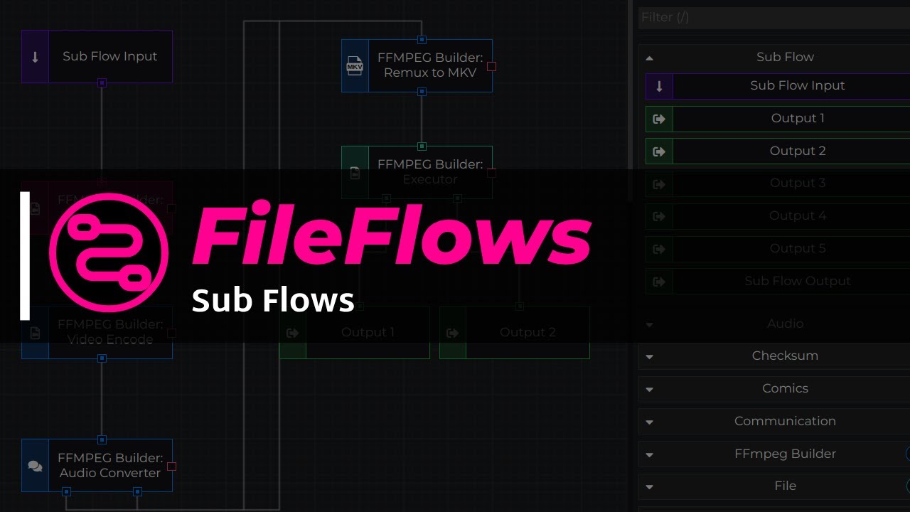 FileFlows  - Sub Flows