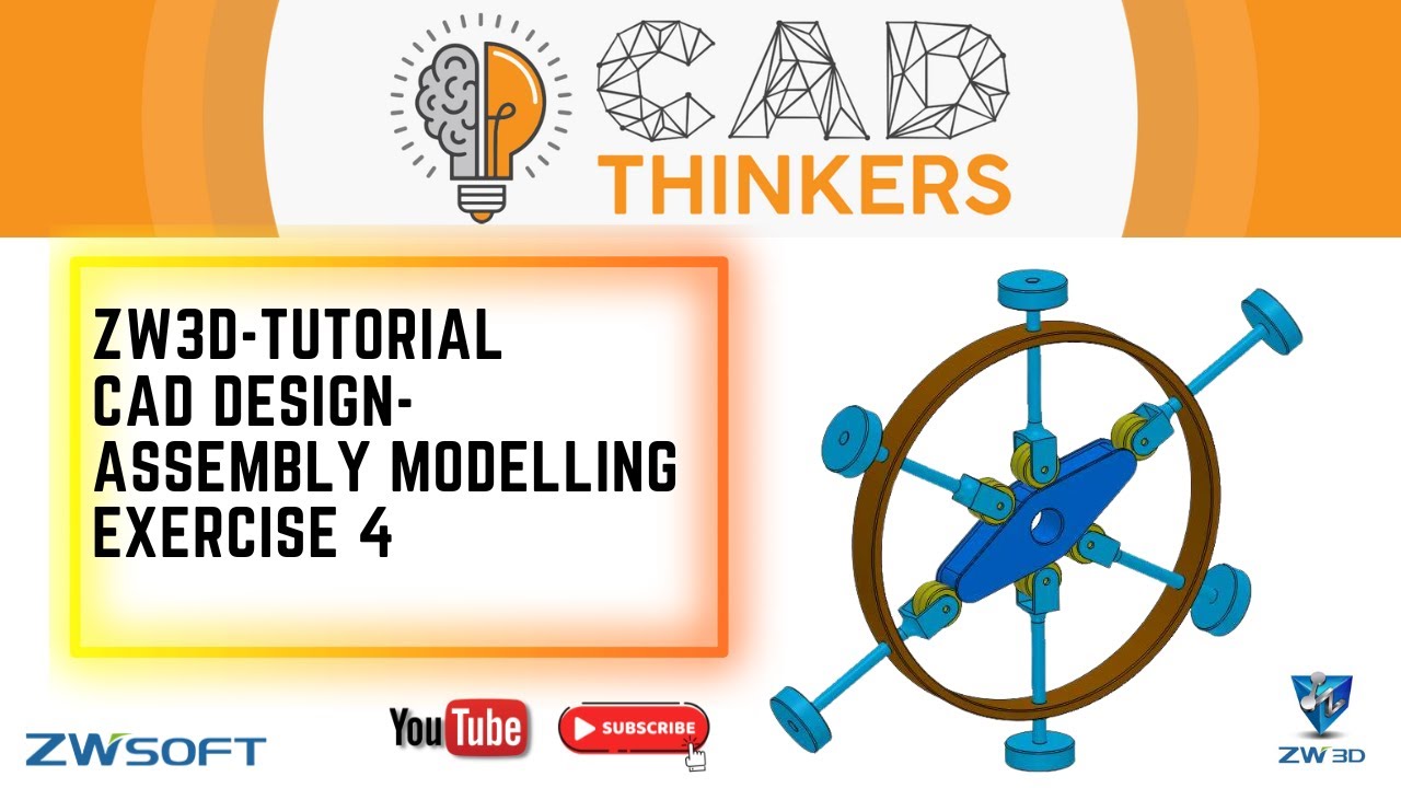 ZW3D Tutorial - Assembly Modelling - Exercise 4