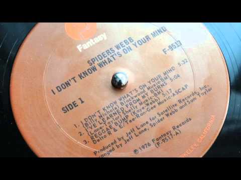 Something funky & sexy for weekend "SPIDERS WEBB" (1976) -Bass legend ...