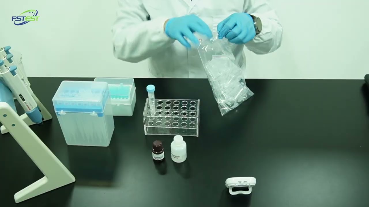 Formaldehyde Rapid Test Kit Operate Video