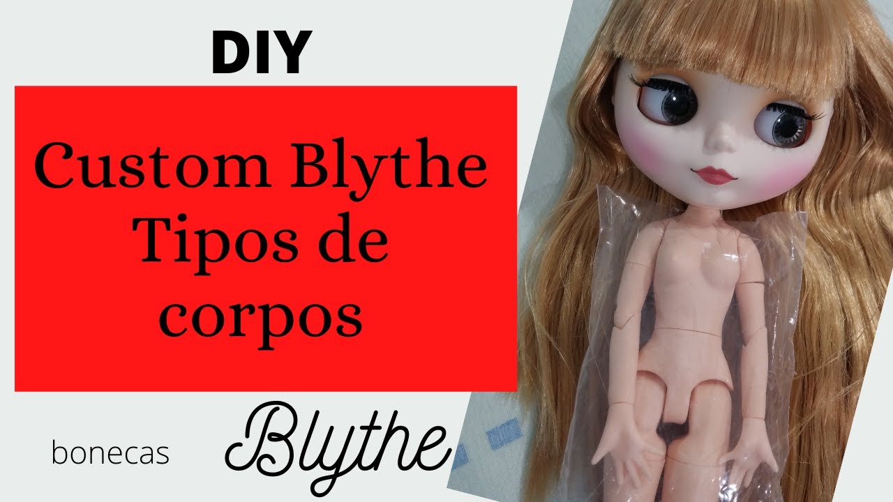 Comparação entre Corpinhos de bonecas Blythe