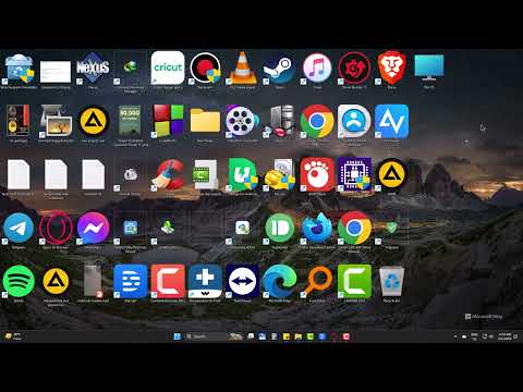 Customize Your Desktop - How to Increase or Decrease Icon Size - Resize Your Desktop Icons in Second