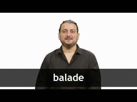 English Translation of “BALADE” | Collins French-English Dictionary