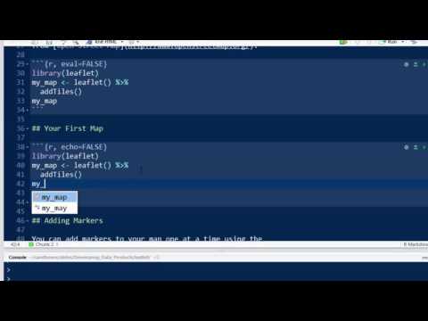 Using Leaflet in R part 1 of 6