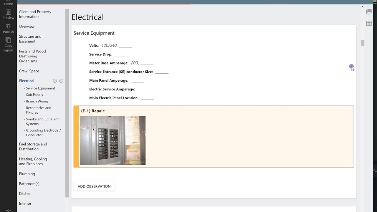 Adding Chapters and Sections To A Report