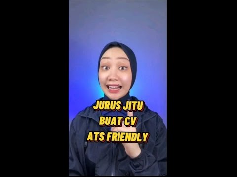 Jurus Jitu Buat CV ATS Friendly #Short #TipsCV #tipskerja #CV #BUMN #trikcv #curriculumvitae #inidia