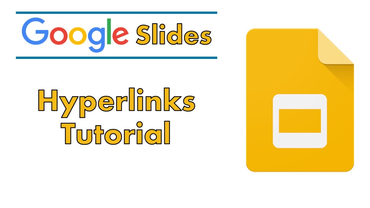 Google Slides: Hyperlinks Tutorial