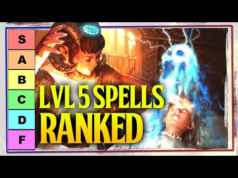 Ranking EVERY 5th Level Spell in the Player's Handbook #dnd #dungeonsanddragons