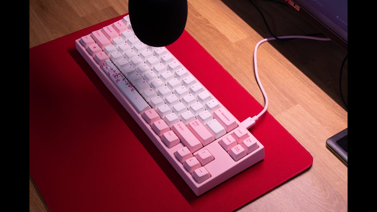 Varmilo x Ducky Miya Pro Sakura Modded | Typing Test | ASMR