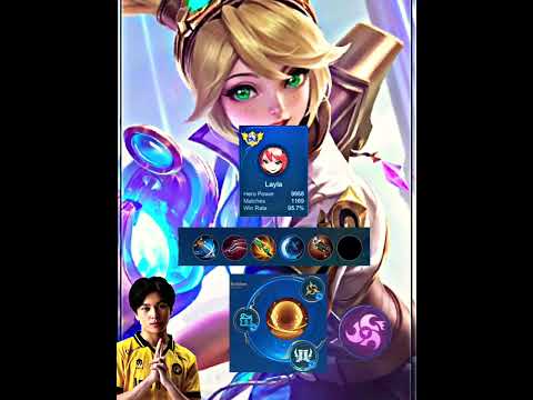 Layla Best build 2025 (Gold LANE) | Layla MLBB #mobilelegends #mlbb