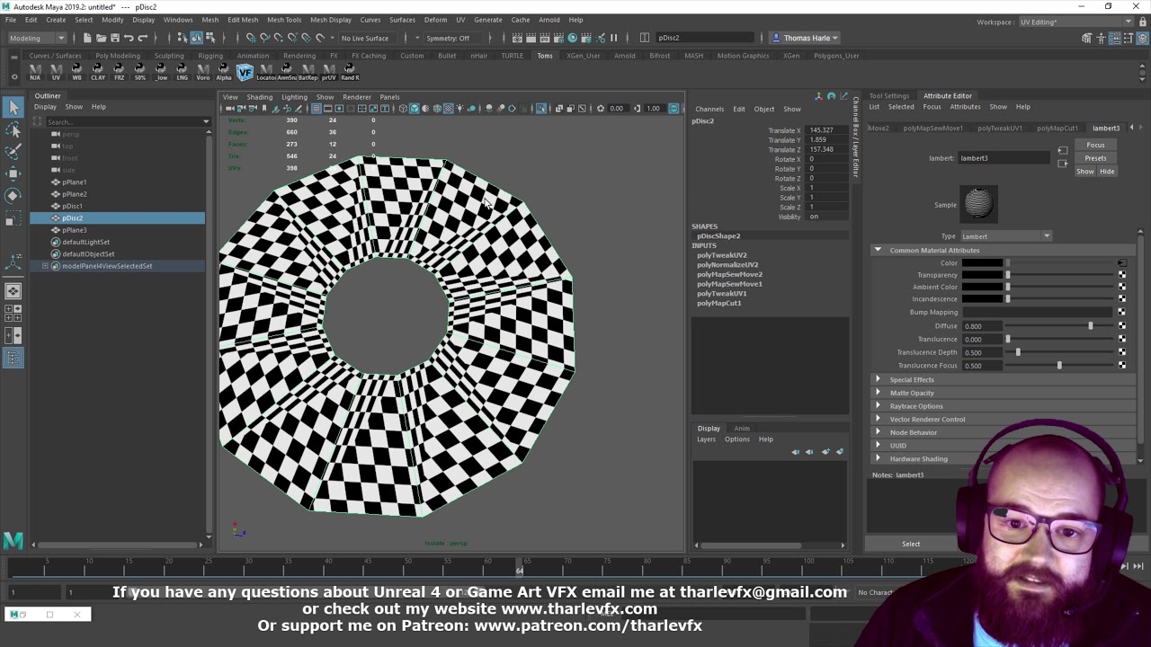 What are UVs for VFX Supposed to look like? - Real Time VFX