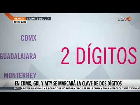 Marcación para números celulares y fijos en México