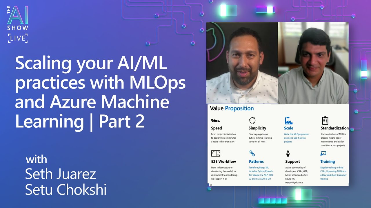 Scaling your AI/ML practices with MLOps and Azure Machine Learning | Part 2