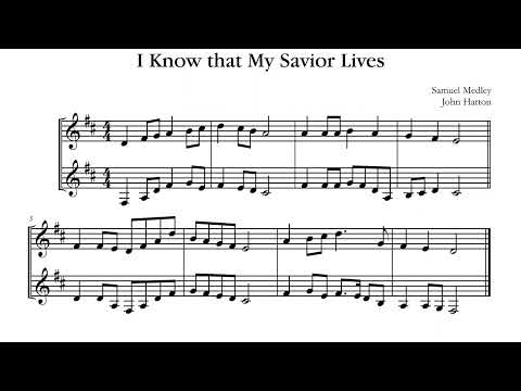 I Know that My Savior Lives - Unadorned Trumpet Hymn