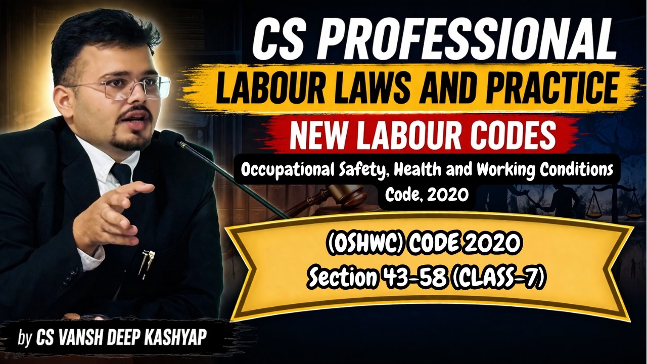 THE OCCUPATIONAL SAFETY, HEALTH AND WORKING CONDITIONS CODE, 2020 OSHWC Code #csprofessional CLASS-7