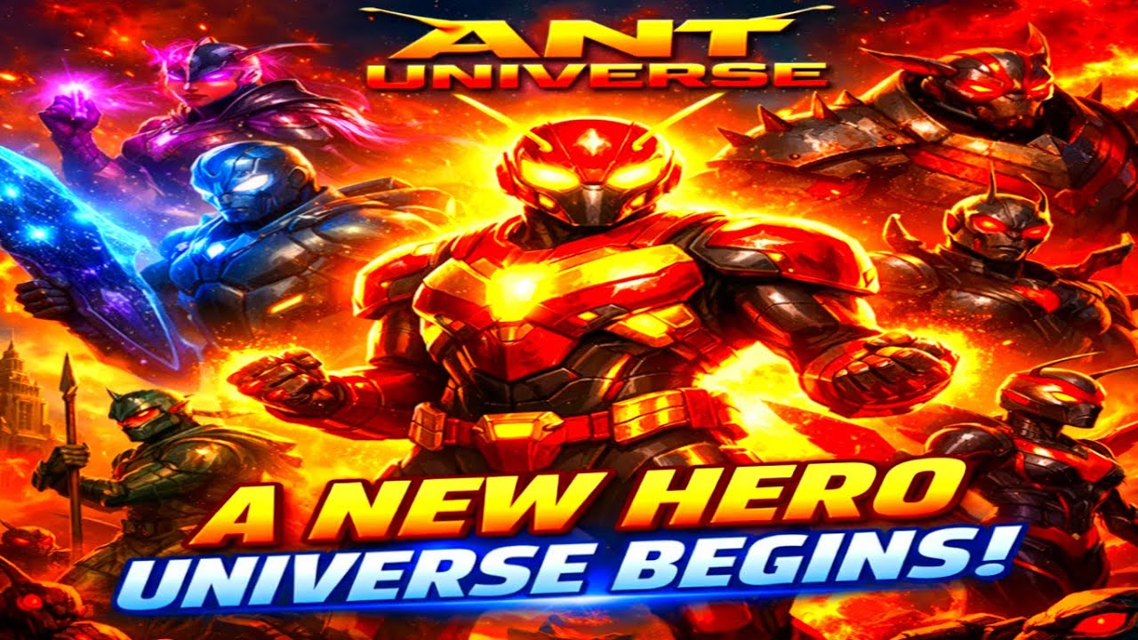 ANT UNIVERSE: Rise of the Insect Supers 🐜 | Epic Superhero Concept Art Slideshow #AntUniverse