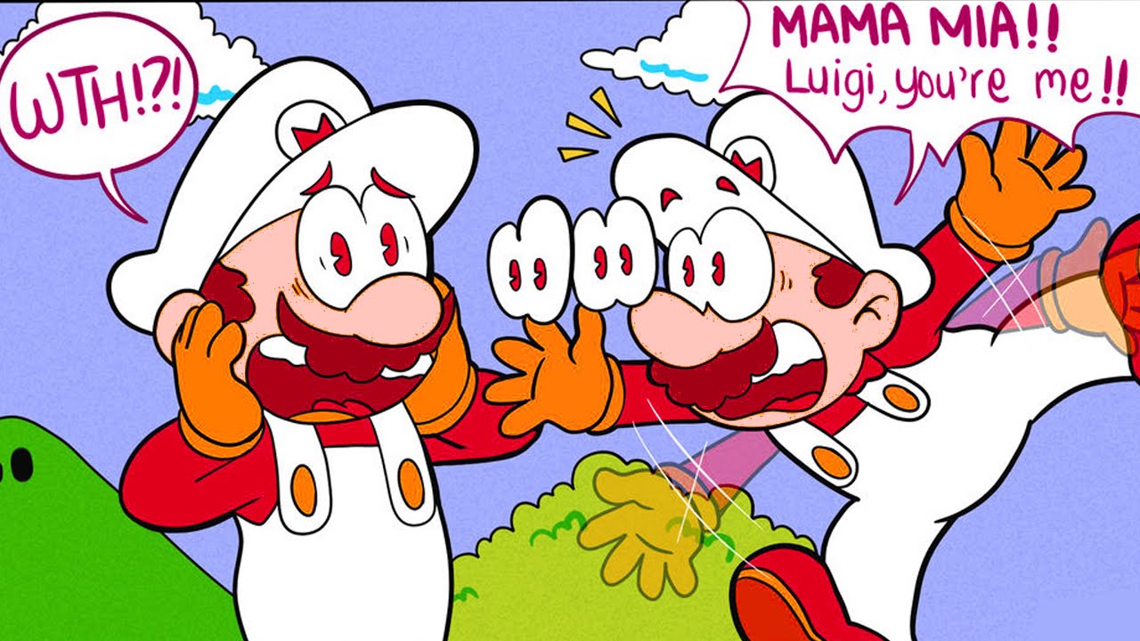 TWO MARIOS?! - Super Mario Bros Comic Dub Comp