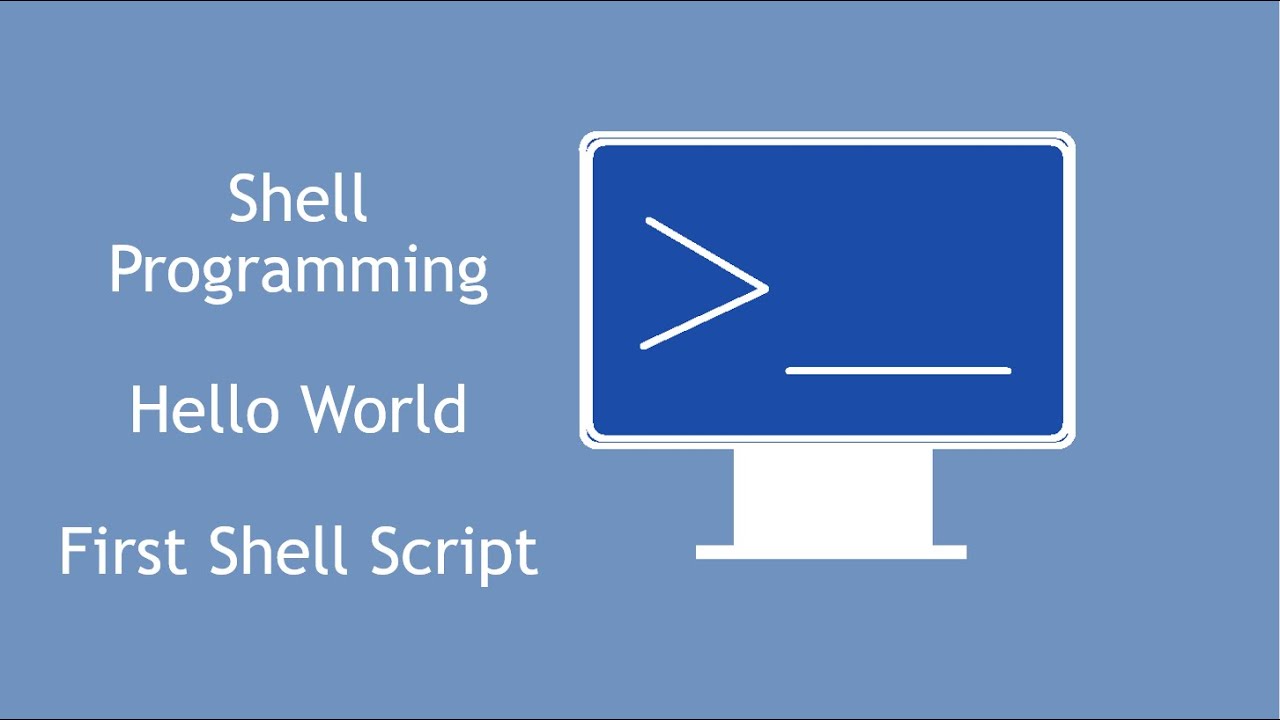 Simple Hello World program in Shell Scripting - How to make and run a shell script in Linux.